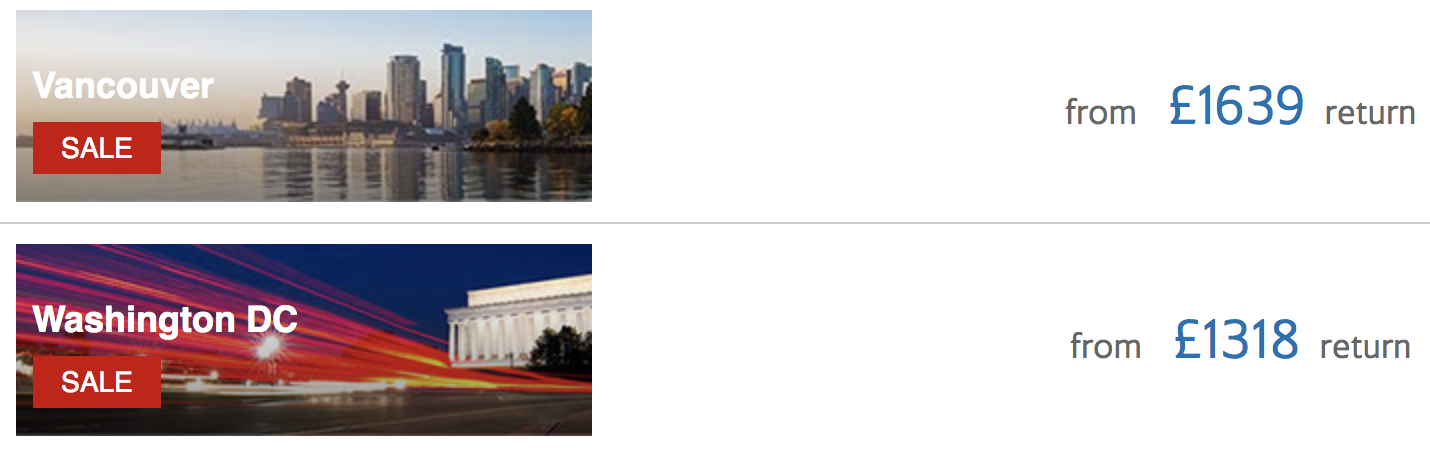 British Airways Launches Its Latest Sale (UK) - Some Very Good First ...